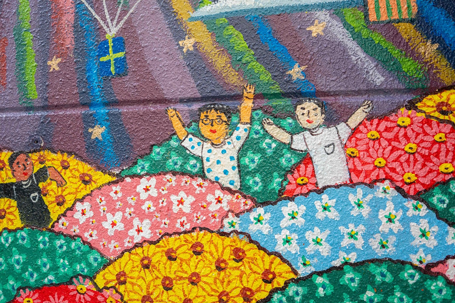 おふろcafeに壁画アート – GRABLISS web plus